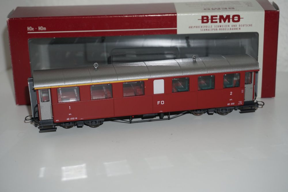 BEMO 3246 231 - FO AB 4161 Personenwagen 1./2.Klasse H0m (Gebraucht) in Matten b. Interl für CHF ...
