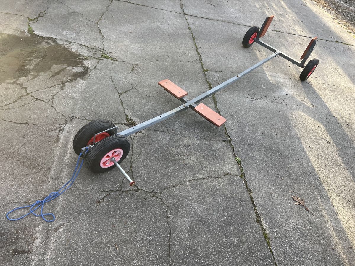 Robuster Bootstrailer / Slipwagen für kleinere Boote! (Gebraucht) in ...