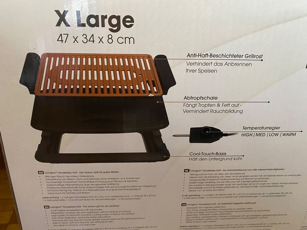 Grill de table - Livington (Gebraucht) in Villeneuve VD für CHF 10 ...