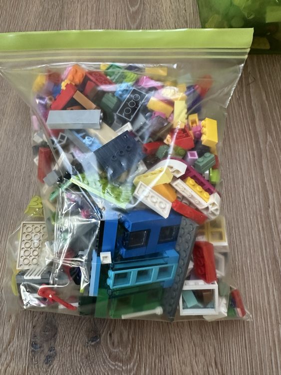 Legosteine bunt gemischt 900 Gramm (Gebraucht) in Jona für CHF 12 – mit ...