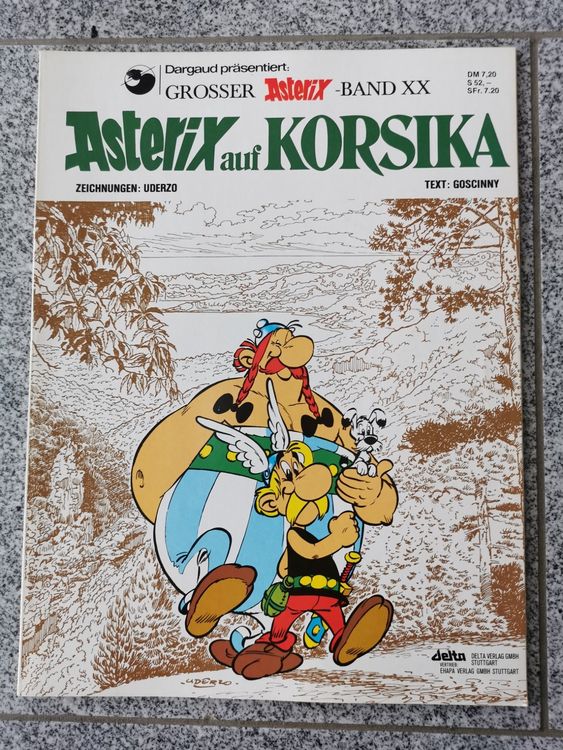 Asterix auf Korsika - Band 20 (Gebraucht) in Tägerschen für CHF 7.4 – mit Lieferung auf Ricardo ...
