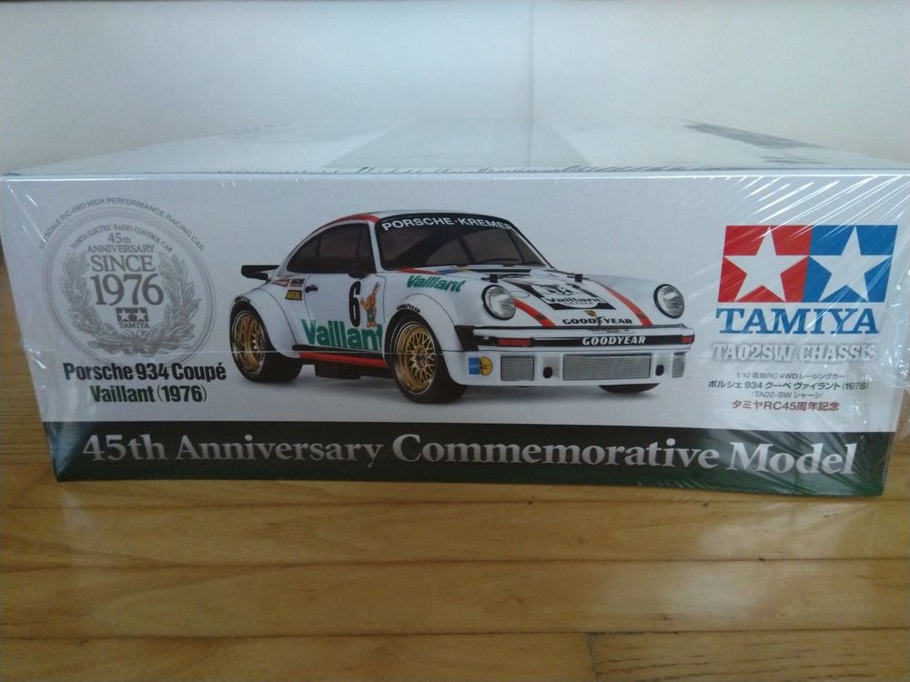 Tamiya 47477 Porsche 934 Vaillant 45th (Neu und originalverpackt) in ...