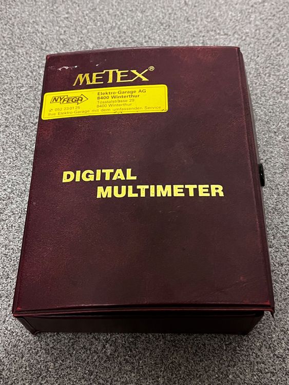METEX Digital Multimeter M-3650-B ab 1.- (Gebraucht) in Unterägeri für ...