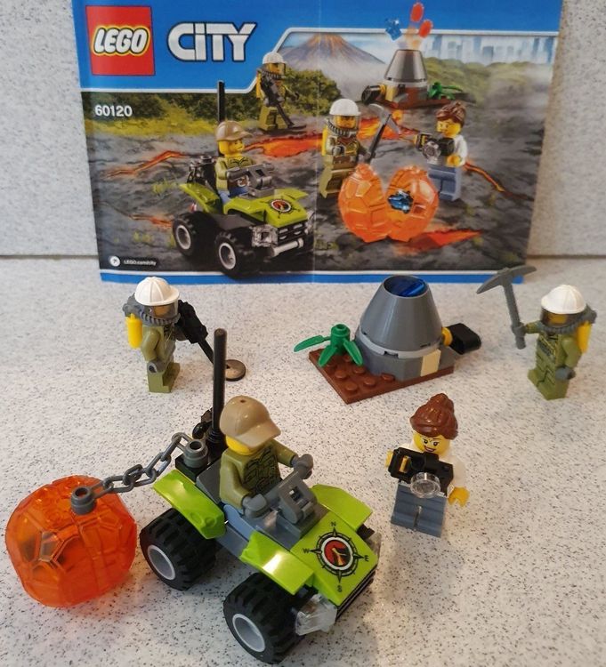 Lego City "Vulkan Starter-Set" (Gebraucht) in Niedergösgen für CHF 12 – mit Lieferung auf ...