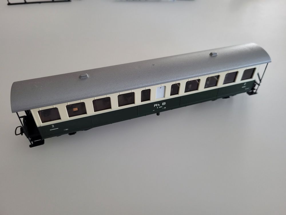 STL- Models 2201/10 Plattformwagen RhB H0m OVP neu | Kaufen auf Ricardo