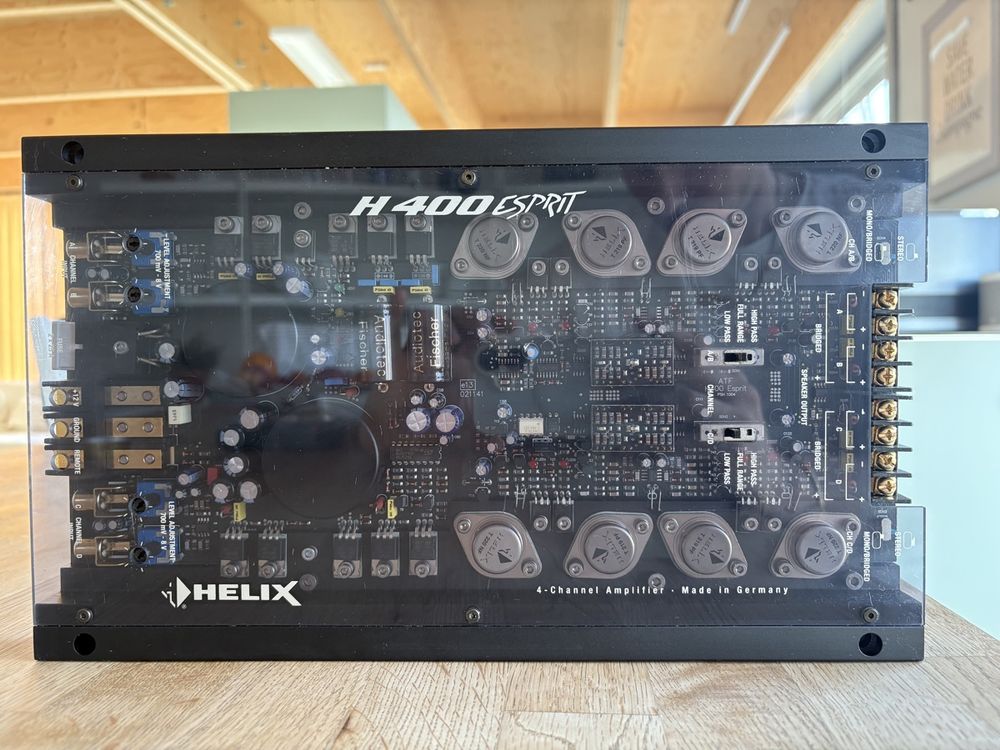 Helix H-400 Esprit 4-Kanal Verstärker Top Zustand (Gebraucht) in Birsfelden für CHF 175 – nur ...