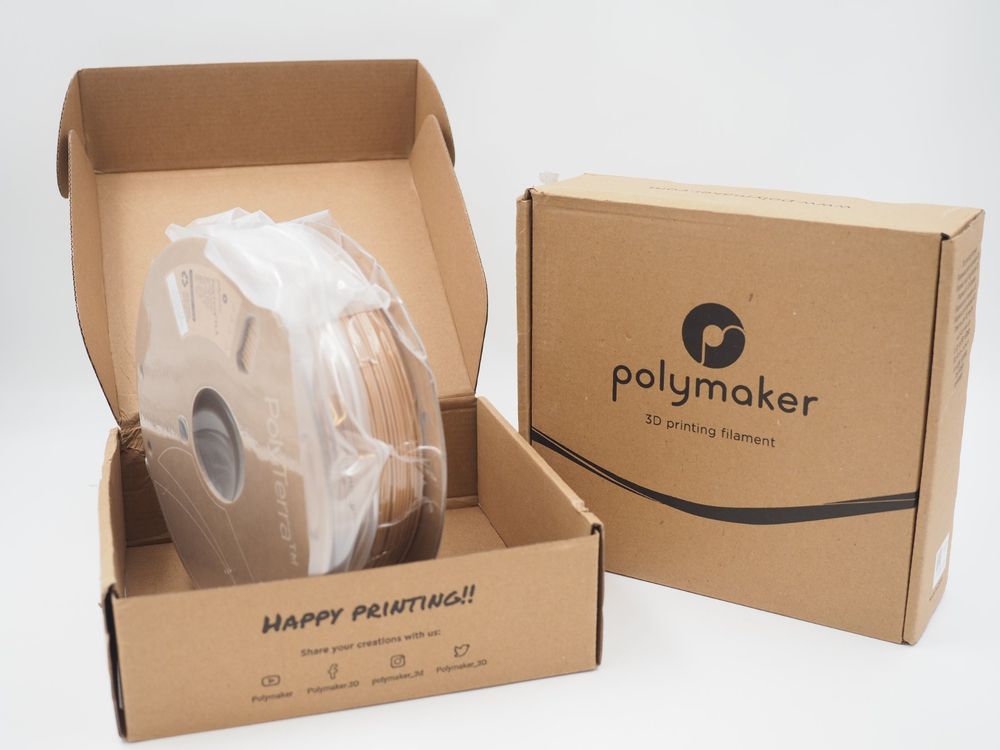 2x POLYMAKER 3D Printing Filament (25102348) (Neu und originalverpackt ...