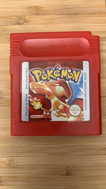 Pokemon für Gameboy Original Rot (Gebraucht) in Gebenstorf für CHF 44.9 ...
