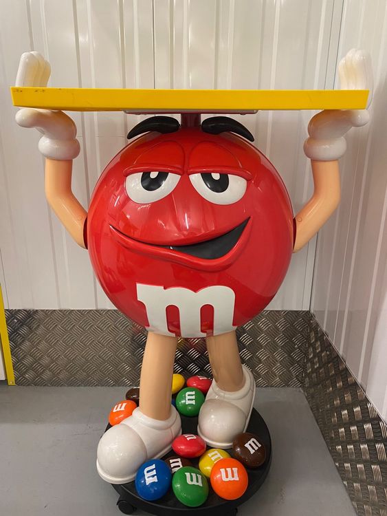 M&M‘s Store Display Figur Rot XXL Grossfigur ca 100cm (Gebraucht) in ...
