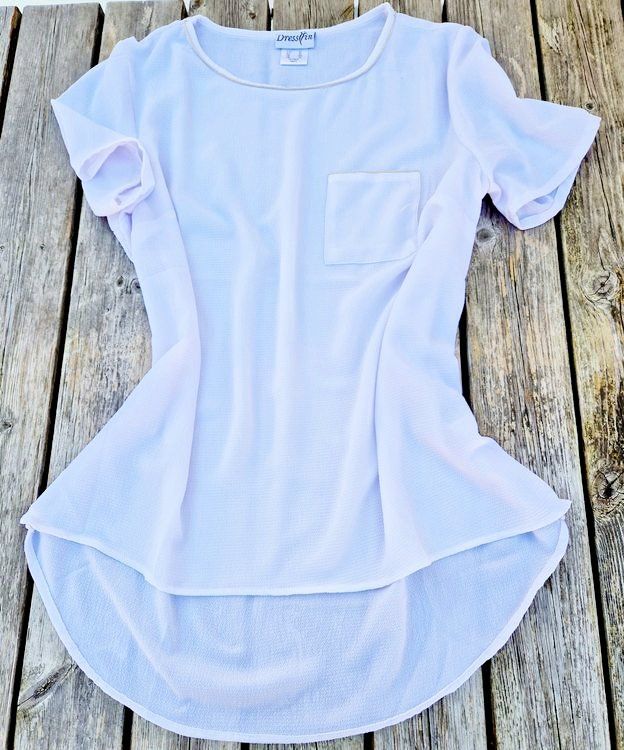 Top /Tunika weiss,hinten länger,hochwertig,festlich,Gr.42 | Kaufen auf ...