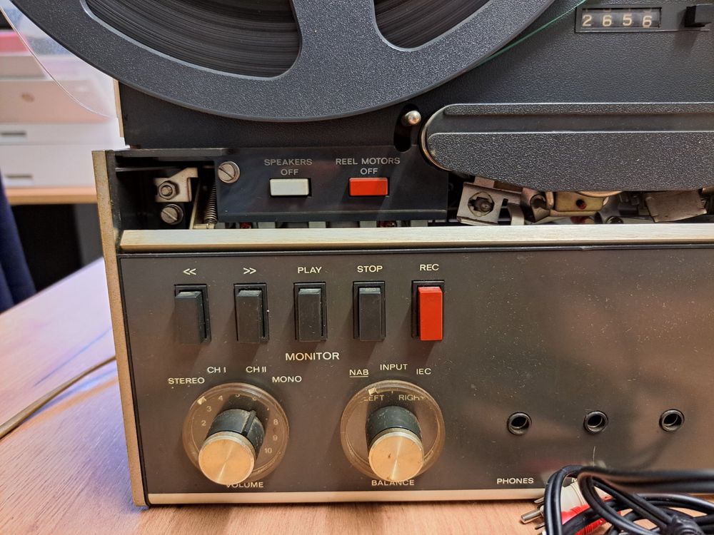 Revox A77 Bandmaschine mit Haube und 3 extra Spulen (Gebraucht) in Hauptwil für CHF 300 – nur ...