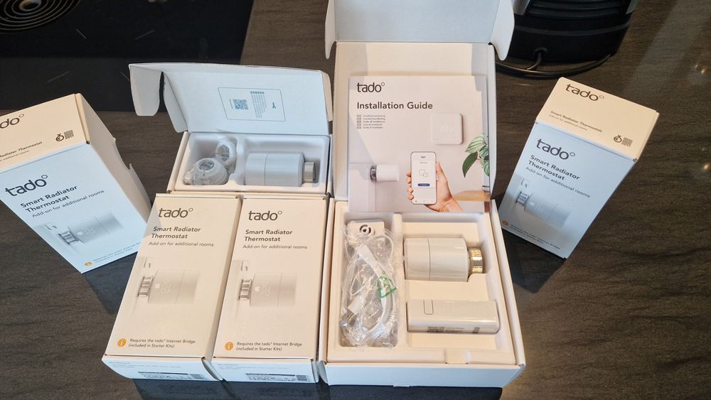 Tado° Smart-Home-Deluxe-Set » 6 Thermostate inkl. Bridge V3+ | Acheter ...