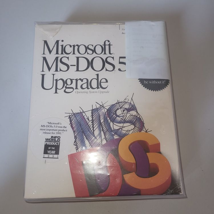 Microsoft MS Dos 5 upgrade | Kaufen auf Ricardo