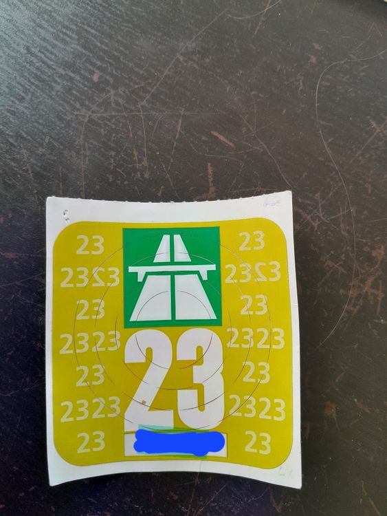 Vignette 2023 (Neu und originalverpackt) in Walde AG für CHF 10 – mit Lieferung auf Ricardo kaufen