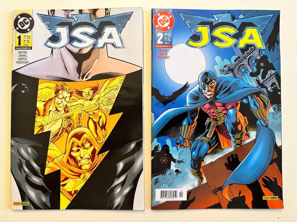 2er SET - JSA BAND 1 + 2 - LIGA FÜR DEN FRIEDEN - DC COMICS | Kaufen ...
