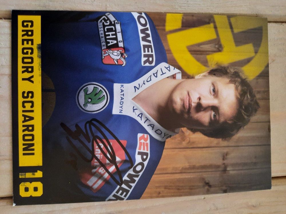 Gregory Sciaroni #18 / HC Davos , SC Bern | Kaufen auf Ricardo