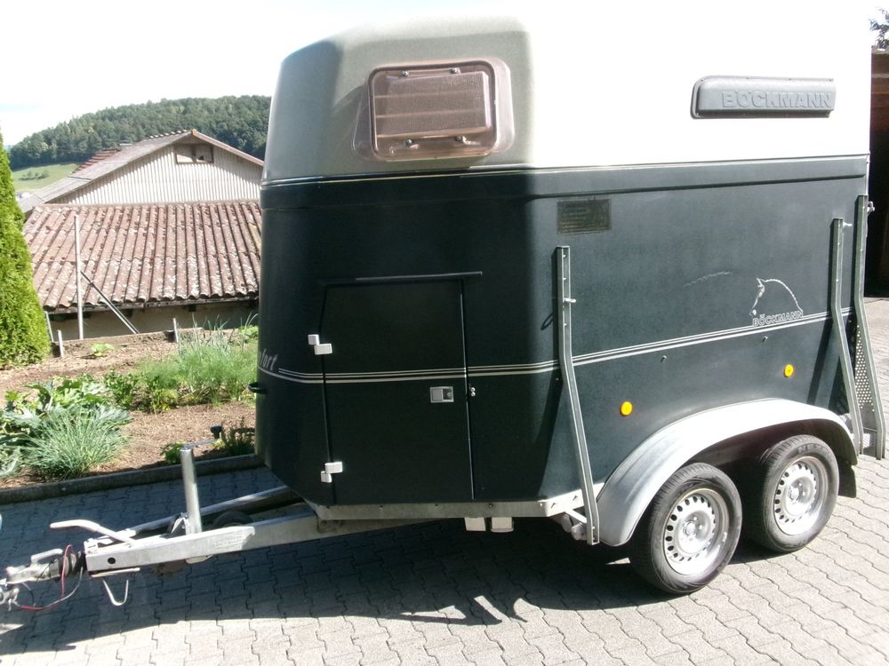 2er Vollpolyester Pferdeanhänger neu ab MFK | Kaufen auf Ricardo