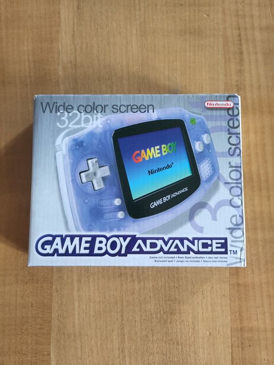 Gameboy Advance Console wide color screen 32 bit | Kaufen auf Ricardo