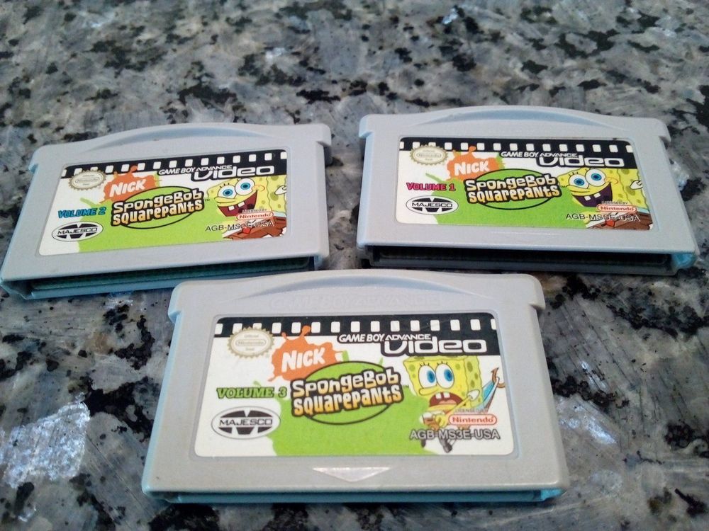 GBA Video - SpongeBob SquarePants 1 - 3 | Acheter sur Ricardo