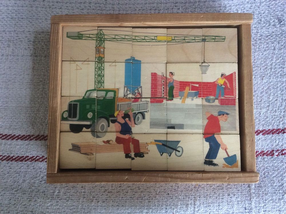 Klötzli Puzzle Holzpuzzle Holzspielzeug | Kaufen auf Ricardo