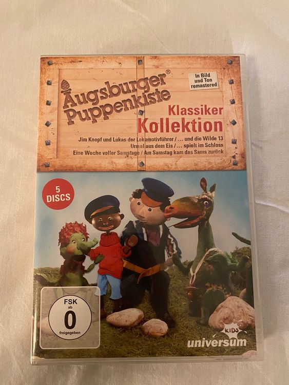 5 DVDs Augsburger Puppenkiste, Klassiker Kollektion (Gebraucht) in Zürich für CHF 19 – mit ...