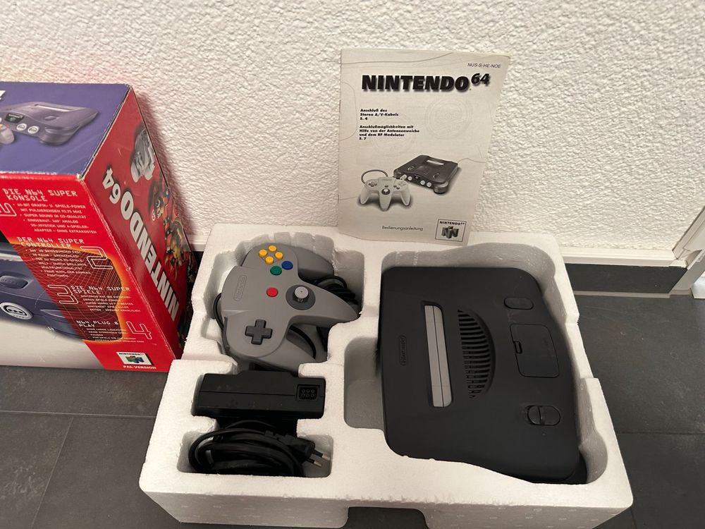 Nintendo 64 - N64 in OVP (Gebraucht) in Herznach für CHF 239 – mit ...