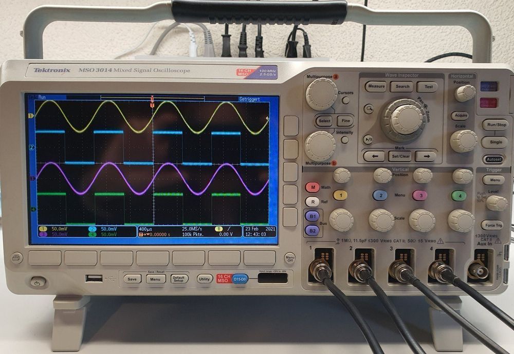 Tektronix MSO3014 Digital Oszilloskop (Gebraucht) in Glattfelden für ...