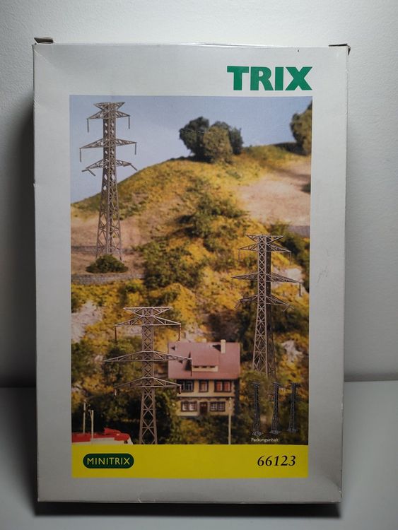 TRIX 66123 Bausatz Hochspannungsmaste (Neu (gemäss Beschreibung)) in ...