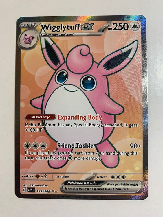 Pokemon Wigglytuff Full Art | Kaufen auf Ricardo