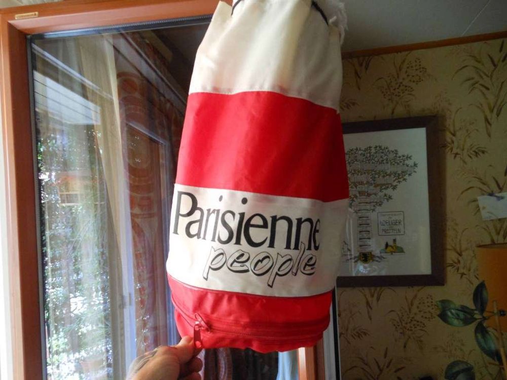 Retro Parisienne Vintage Tasche Sack Strand Schwimmbad (Neu (gemäss ...