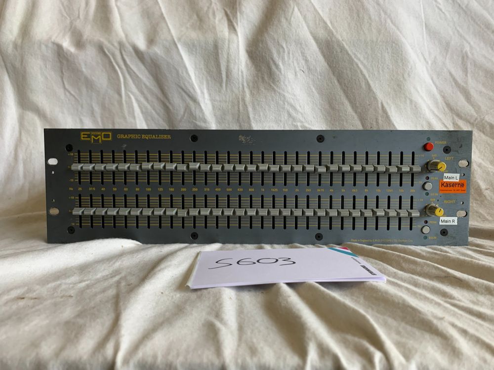 EMO GEQ60 graphic equalizer (S603) (Gebraucht) in Däniken SO für CHF 99 ...