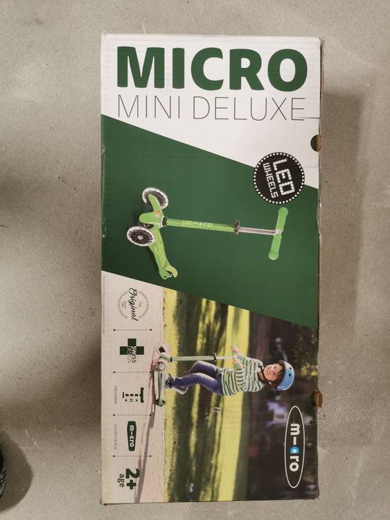 Micro Scooter - Mini Micro Deluxe grün | Kaufen auf Ricardo