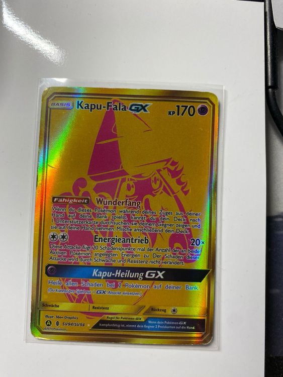 Kapu-Fala GX Gold Secret Rare 5V94/SV94 (Neu (gemäss Beschreibung)) in ...