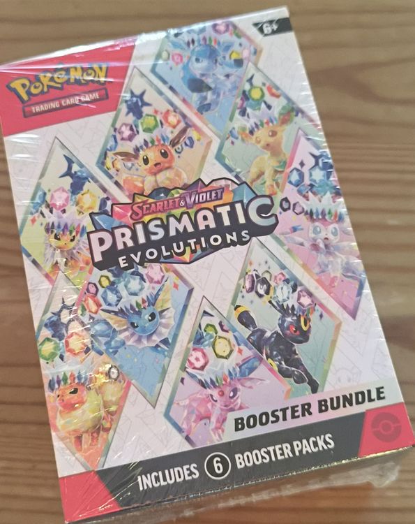 Prismatic Evolution Booster Bundle - Neu/OVP 🇬🇧 | Acheter sur Ricardo