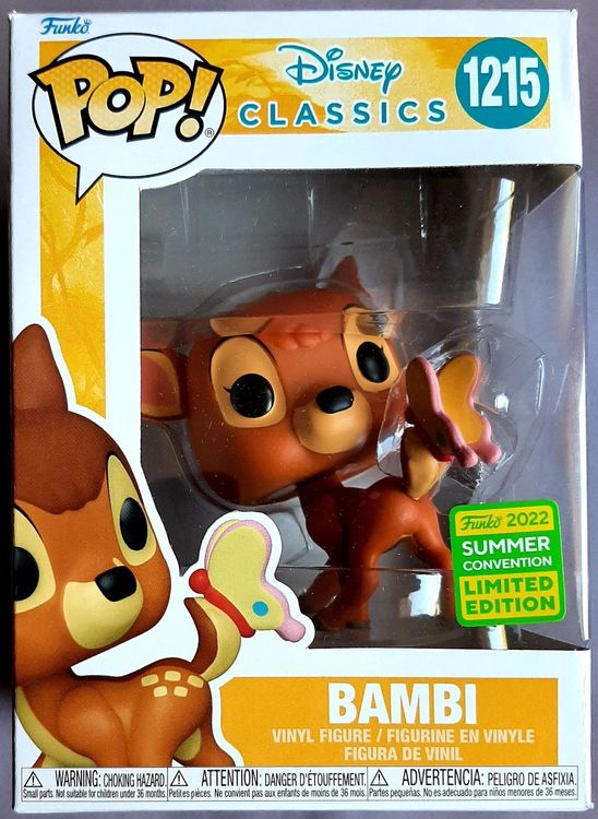 Funko Pop Disney Bambi with Butterfly | Kaufen auf Ricardo