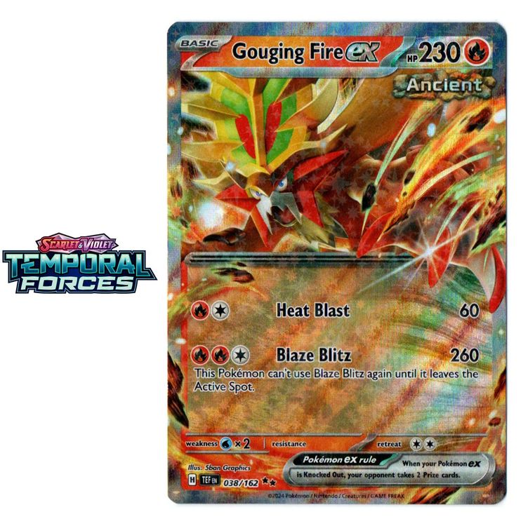 Temporal Forces Gouging Fire ex Keilflamme 038/162 EN (Neu (gemäss Beschreibung)) in Zug für CHF ...