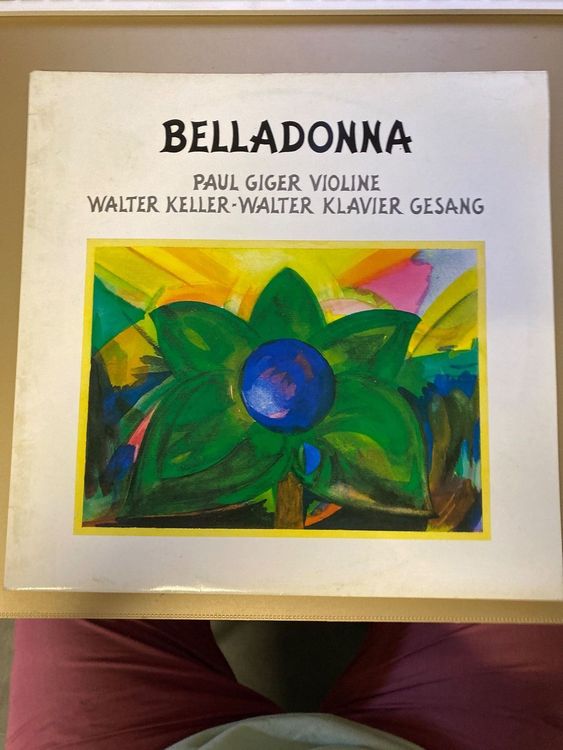Schweizer LP Belladonna - Paul Giger /Walter Keller-Walter (Neu (gemäss ...