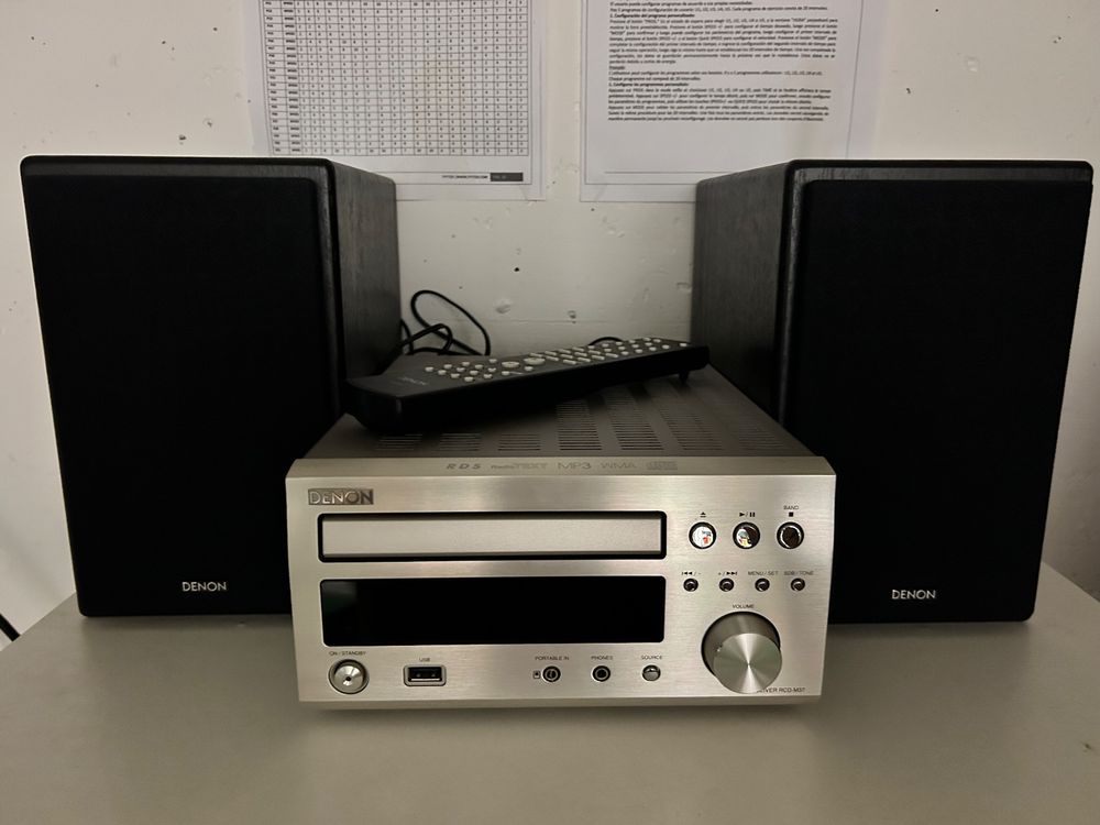 Denon RCD-M37 CD Receiver mit Boxen SC-M37 | Kaufen auf Ricardo