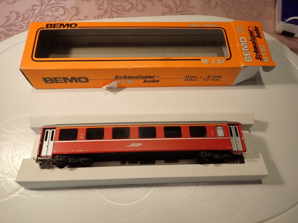 Ab 1.- BEMO Personenwagen 3268 RHB, | Kaufen auf Ricardo