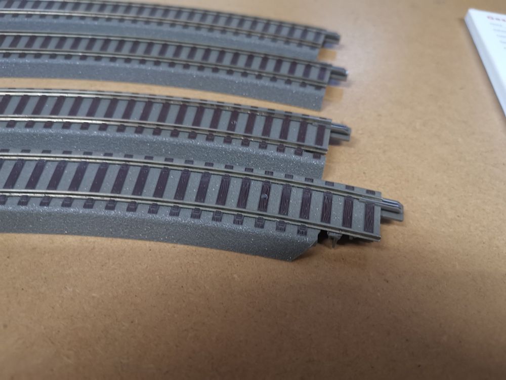 9x - Roco GeoLine 61123 - Gebogenes Gleis R3, 30° (Gebraucht) in St. Margrethen SG für CHF 5 ...