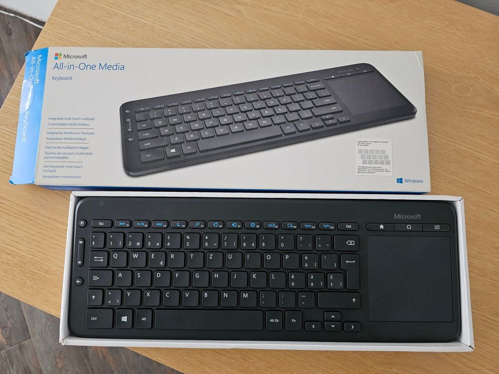 MICROSOFT All-In-One Media Keyboard | Kaufen auf Ricardo