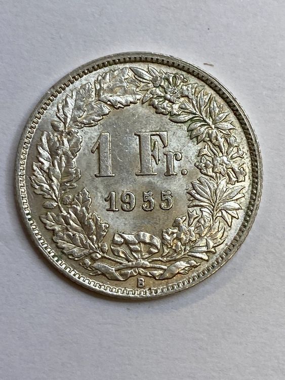 1 Fr. Silber Schweiz 1955 vz | Kaufen auf Ricardo