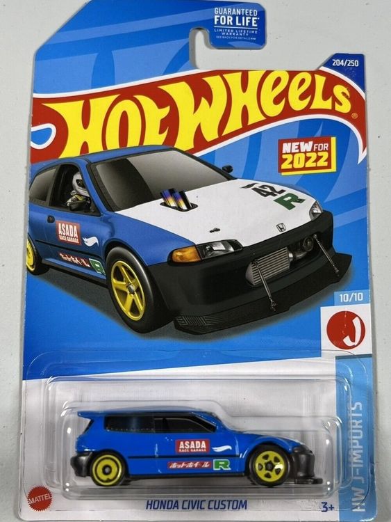 Honda CIvic Custom Blue - Hot Wheels | Kaufen auf Ricardo