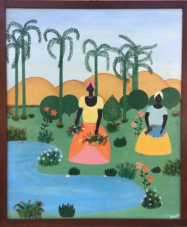 Naive Malerei unleserlich signiert (Gebraucht) in Hochdorf für CHF 15 – mit Lieferung auf ...