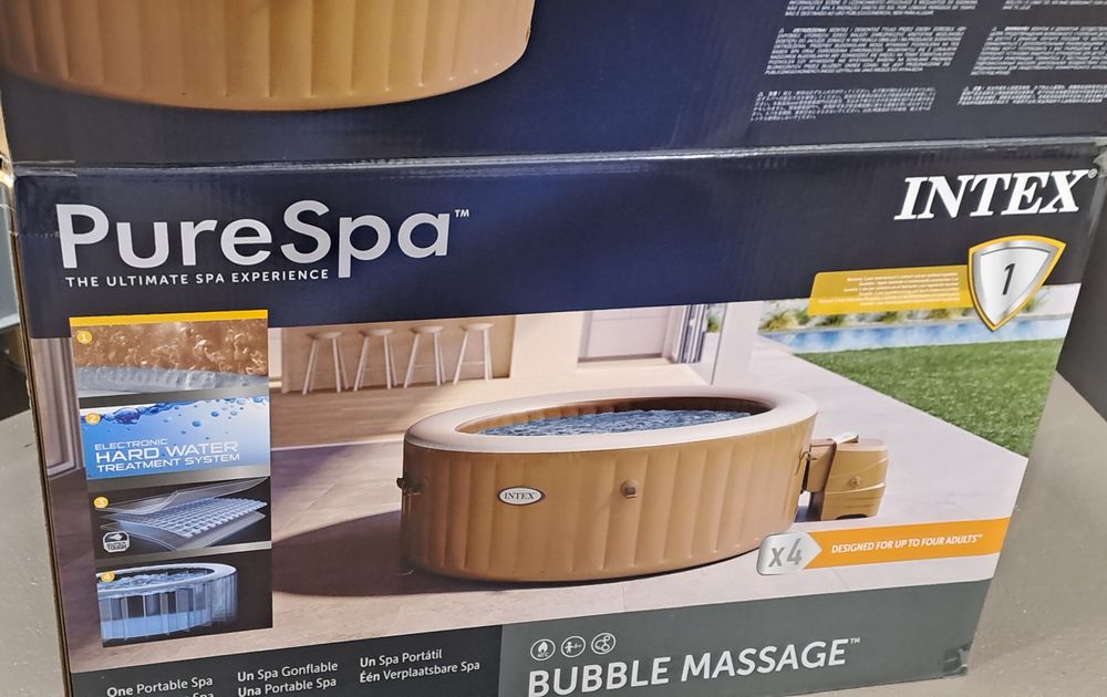 Intex Pure Spa Bubble - Entspannung pur für 4 Personen! (Gebraucht) in ...