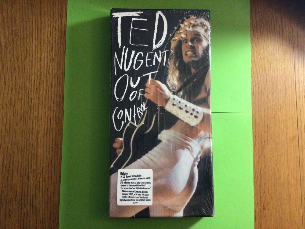 TED NUGENT , Out of Control 2 CD Box Set, 1993, USA (Neu und ...