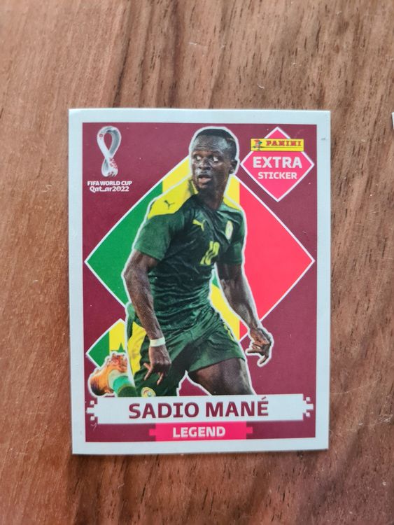 Extra Sticker WM 2022 Qatar Sadio Mané | Kaufen auf Ricardo