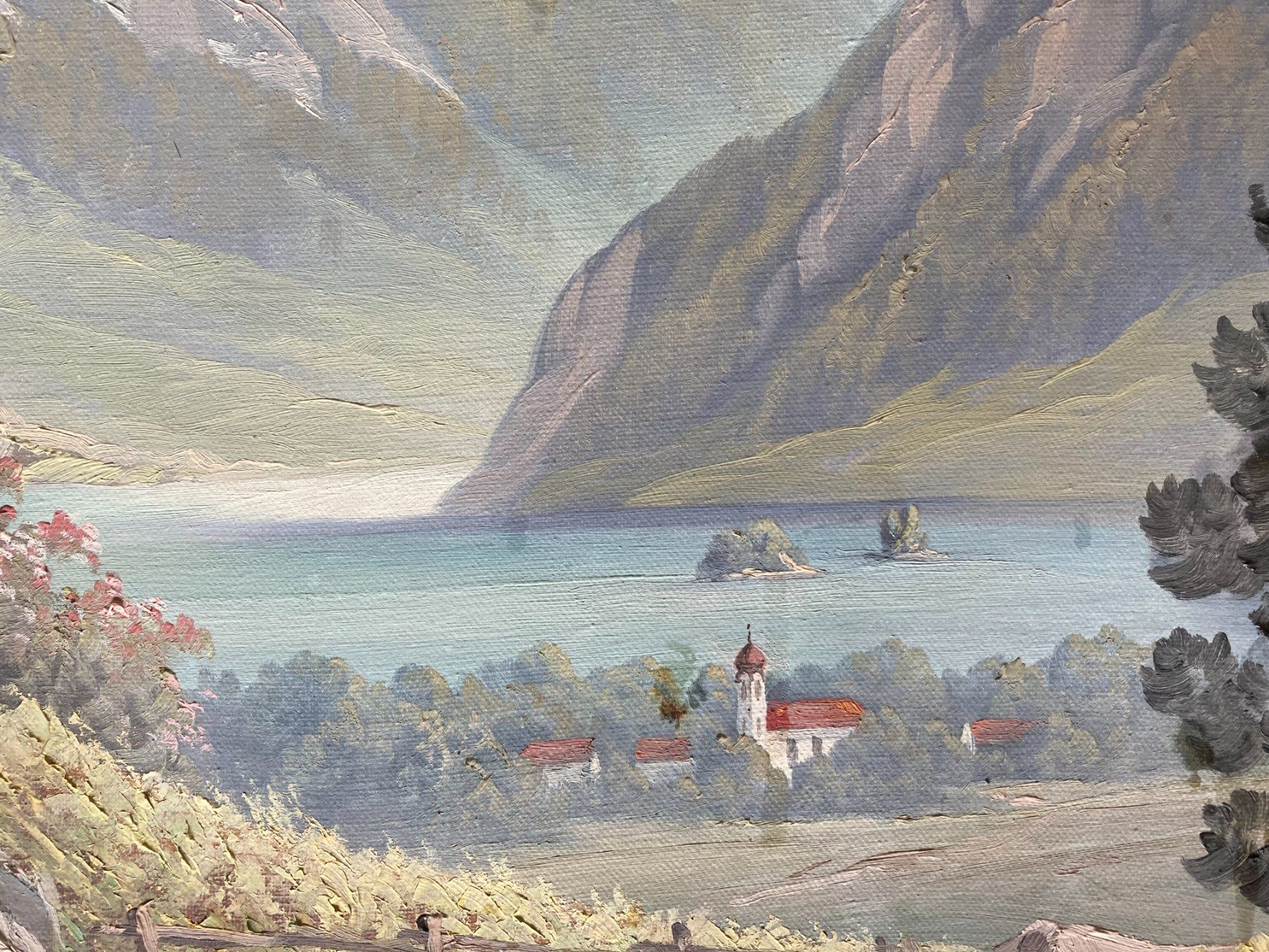 GEMÄLDE Mythen von der Bernerhöhe aus signiert E. Cramer (Gebraucht) in Subingen für CHF 220 ...