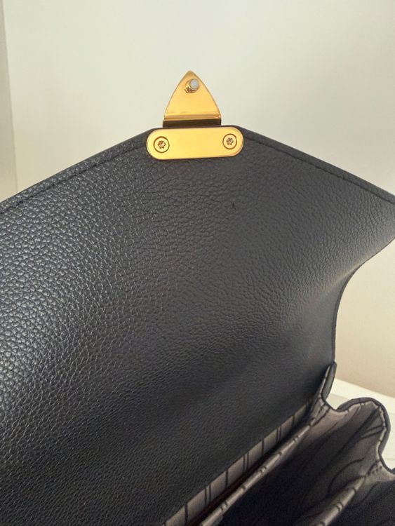 Louis Vuitton Pochette Métis en cuir Empreinte Noir (Gebraucht) in ...