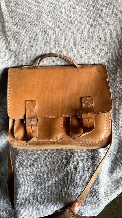 Robuste Ledertasche, Vintage Look (Gebraucht) in Zumikon für CHF 50 ...